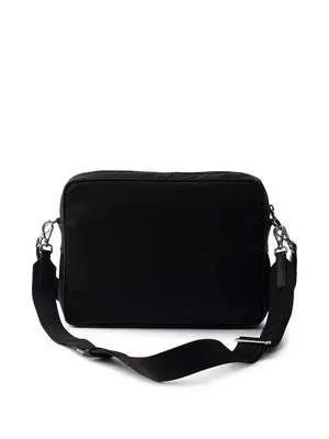 Prada Logo-plaque Nylon Messenger Bag