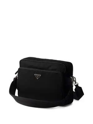 Prada Logo-plaque Nylon Messenger Bag