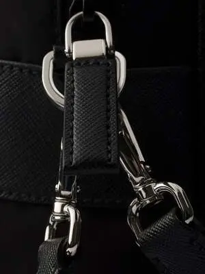 Prada Logo-plaque Nylon Messenger Bag