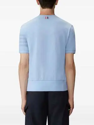 Thom Browne T-shirt With 4-stripe Detail