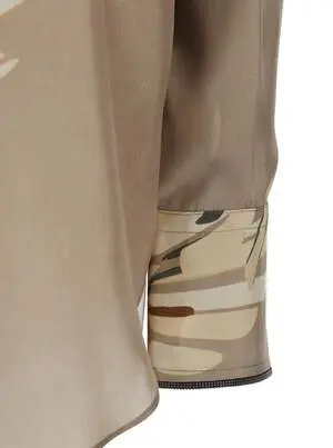 Brunello Cucinelli Silk Printed Shirt - Multicolor
