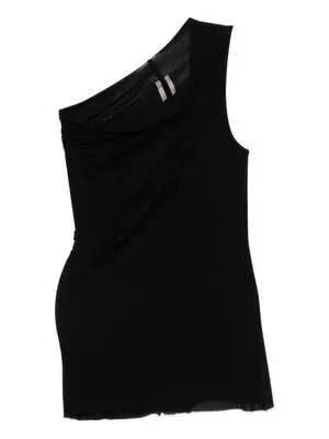 Rick Owens Athena One-shoulder Top - Black