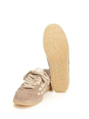 Amiri Pacific Bones Suede Sneakers - Brown