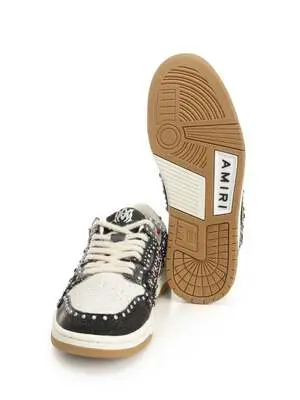 Amiri Studded Skel Low-top Sneakers