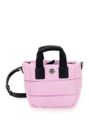 Moncler MONCLER Micro Caradoc Crossbody Bag In Tech Fabric Multicolor