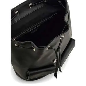 FERRAGAMO Gancini Flap Leather Backpack