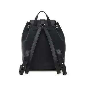 FERRAGAMO Gancini Flap Leather Backpack