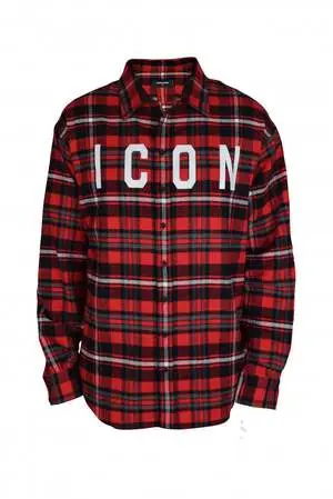 Dsquared2 Flannel Shirt - Red