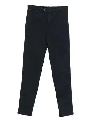 Kiton Tailored Stretch Trousers - Blue