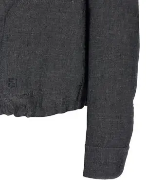 Fendi Ff Selleria Reversible Blouson - Blue
