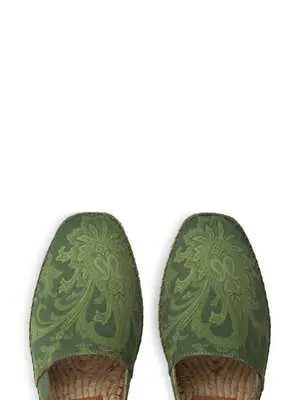 Etro Paisley Espadrilles - Green