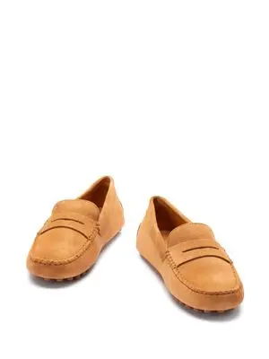 TOD'S Suede Gommino Driving Shoes - Multicolor