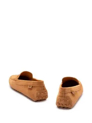 TOD'S Suede Gommino Driving Shoes - Multicolor