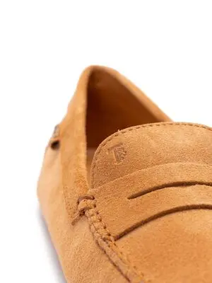 TOD'S Suede Gommino Driving Shoes - Multicolor