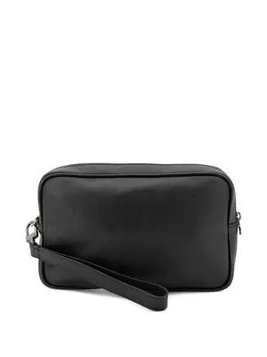 Kiton Calfskin Zip-up Clutch
