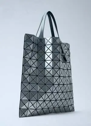 Issey Miyake Geometric Paneled Tote Bag