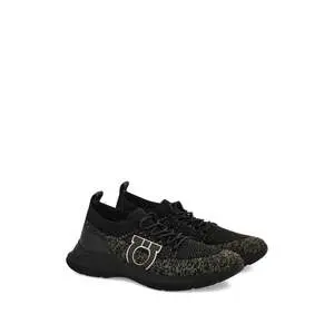 FERRAGAMO Low-top Gancini Detail Trainers
