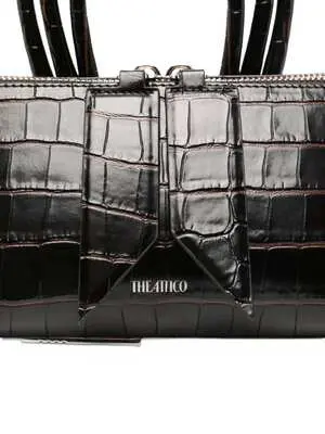 Attico Mini Friday Bag With Crocodile Effect