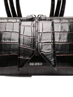 Attico Mini Friday Bag With Crocodile Effect