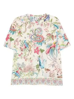 Etro Floral Print T-shirt