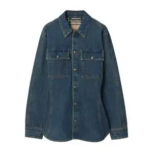 Burberry Cotton Lycra Denim Shirt - Blue