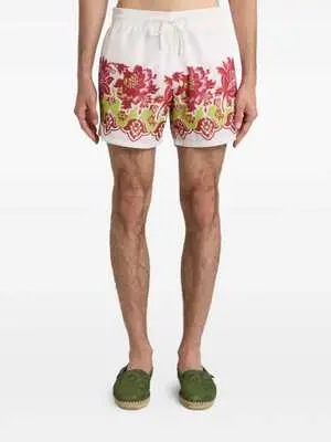 Etro Floral Print Swimsuit - Multicolor