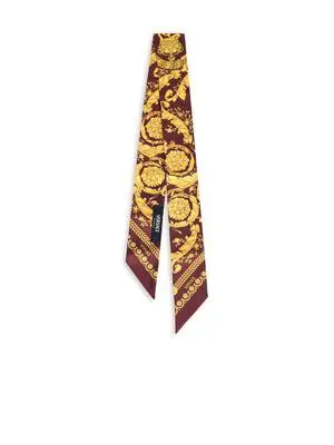 Versace Barocco' Silk Lavallière - Multicolor