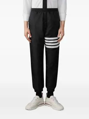 Thom Browne Striped Track Pants - Black
