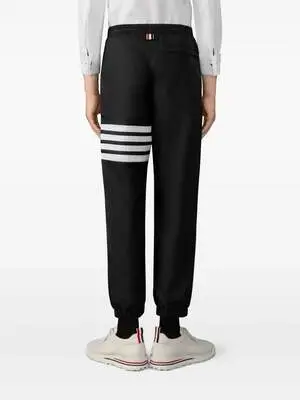 Thom Browne Striped Track Pants - Black