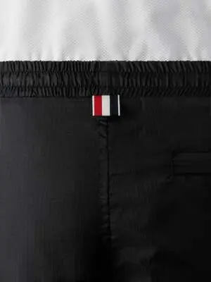 Thom Browne Striped Track Pants - Black