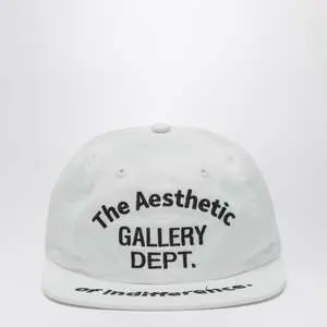 GALLERY DEPT. Embroidered Cotton Baseball Cap - White