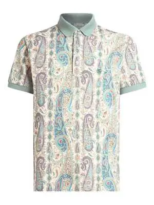 Etro Cotton Polo - Multicolor