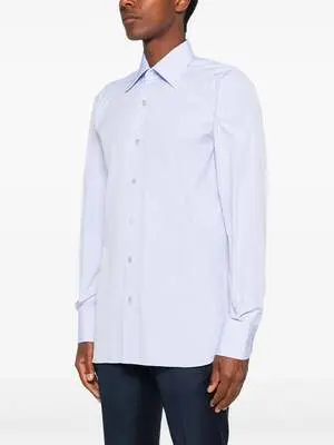 TOM FORD Cotton Classic Shirt - Blue
