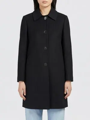 Max Mara Single-breasted Coat - Black
