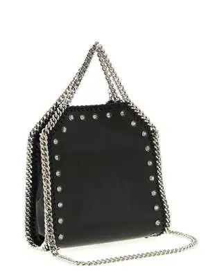 Stella McCartney Falabella Tiny Bag Crackle - Black
