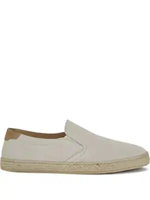 Brunello Cucinelli Leather Espadrille Sneakers - Multicolor
