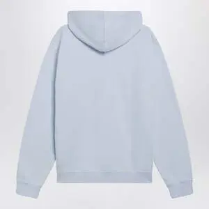 Jacquemus Light Cotton Fleece Hooded Sweatshirt With Grosgrain Logo Detail