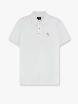 Fendi Fendi Men Cotton Polo Shirt Multicolor