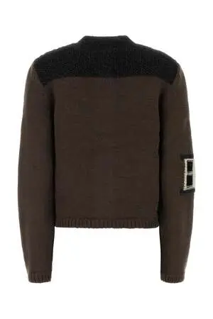 JW Anderson Wool Cardigan With House Applique