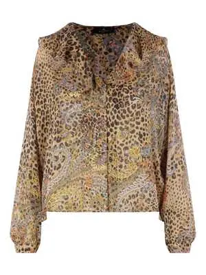 Etro Animal Print Shirts For Women