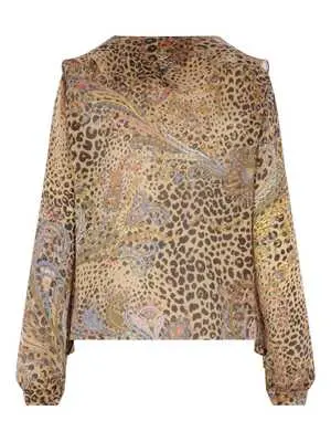 Etro Printed Silk Shirt - Multicolor