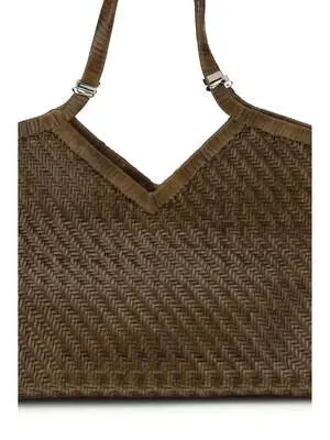 Benedetta Bruzziches Usha La Grande Bag - Brown