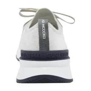 Brunello Cucinelli Cotton Lace-up Sneakers - White