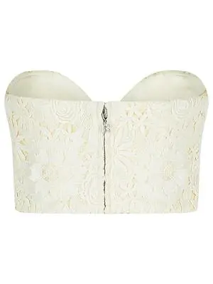 ROTATE BY BIRGER CHRISTENSEN Floral Textured Corset