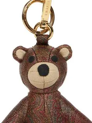Etro Bear Charm Keychain