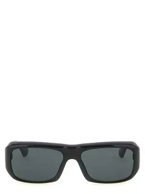 Saint Laurent Sl 869 Rectangular Acetate Sunglasses - Black