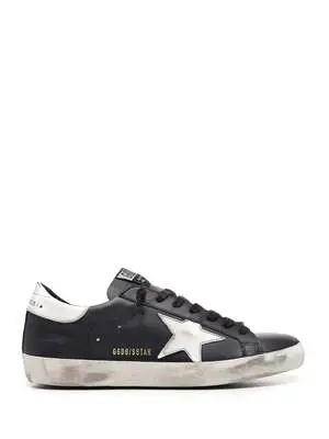 GOLDEN GOOSE Super Star" Low Top Sneakers - Black