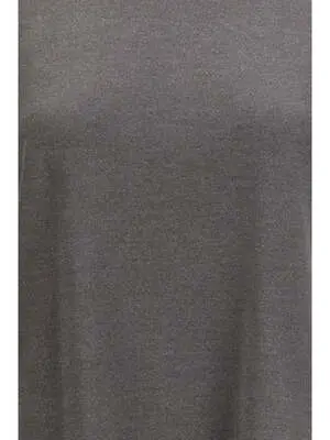 Brunello Cucinelli Cashmere Glitter T-shirt - Gray