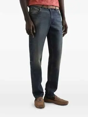 Dolce & Gabbana Jeans With Logo Plaque