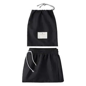 Brunello Cucinelli Beachwear Swim Shorts With Logo Detail - Black